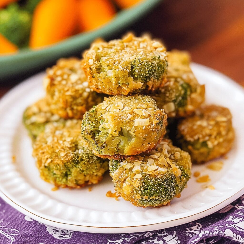 Crunchy Broccoli Bites Recipe: Fun Snacks for Everyone! - Picture ...