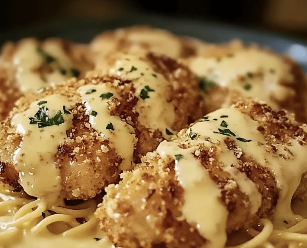 Savory Crispy Cheddar Ritz Cracker Chicken Recipe for Dinner - Picture ...