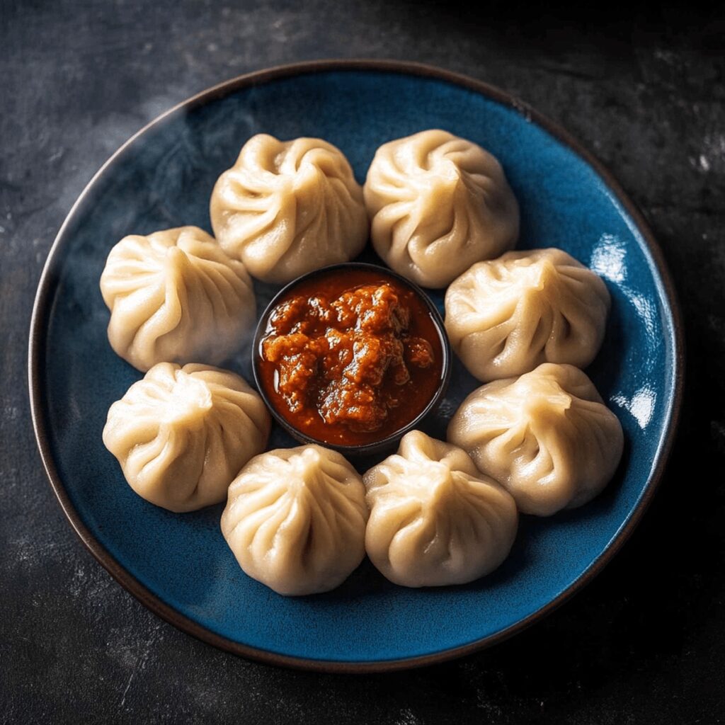 Irresistibly Plump Juicy Steamed Momos Recipe for Beginners - Picture ...