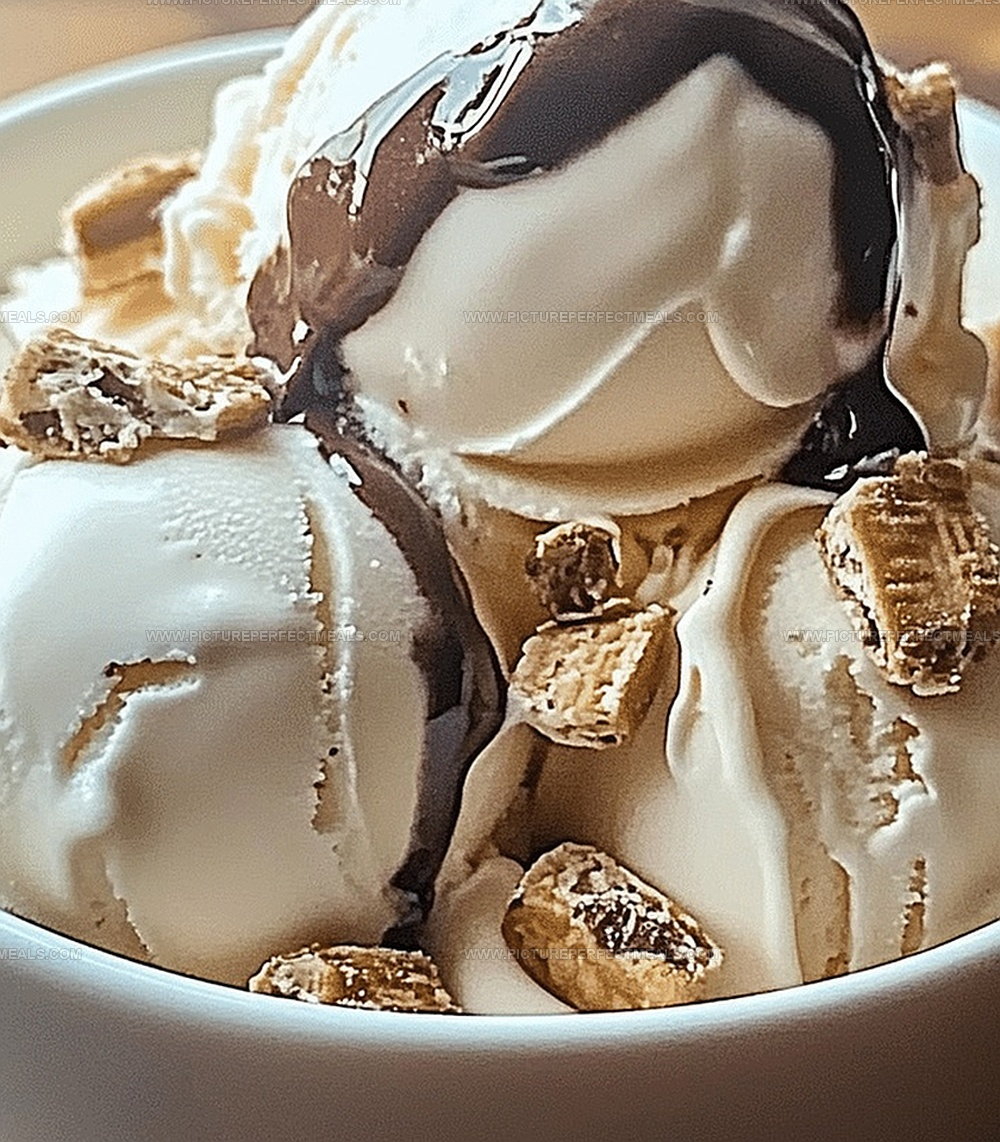 Easy Homemade Moose Tracks Ice Cream Recipe for Sweet Delight - Picture ...