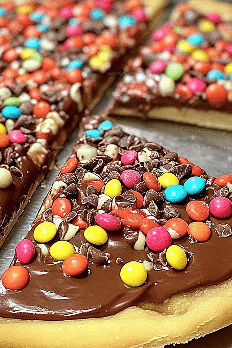 Heavenly Chocolate Candy Pizza Recipe for Sweet Cravings - Picture ...