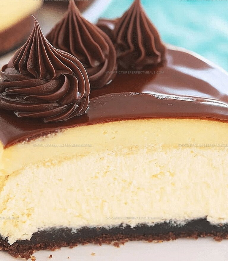 Magical Boston Cream Pie Cheesecake Recipe: Sweet Dreams Come True ...