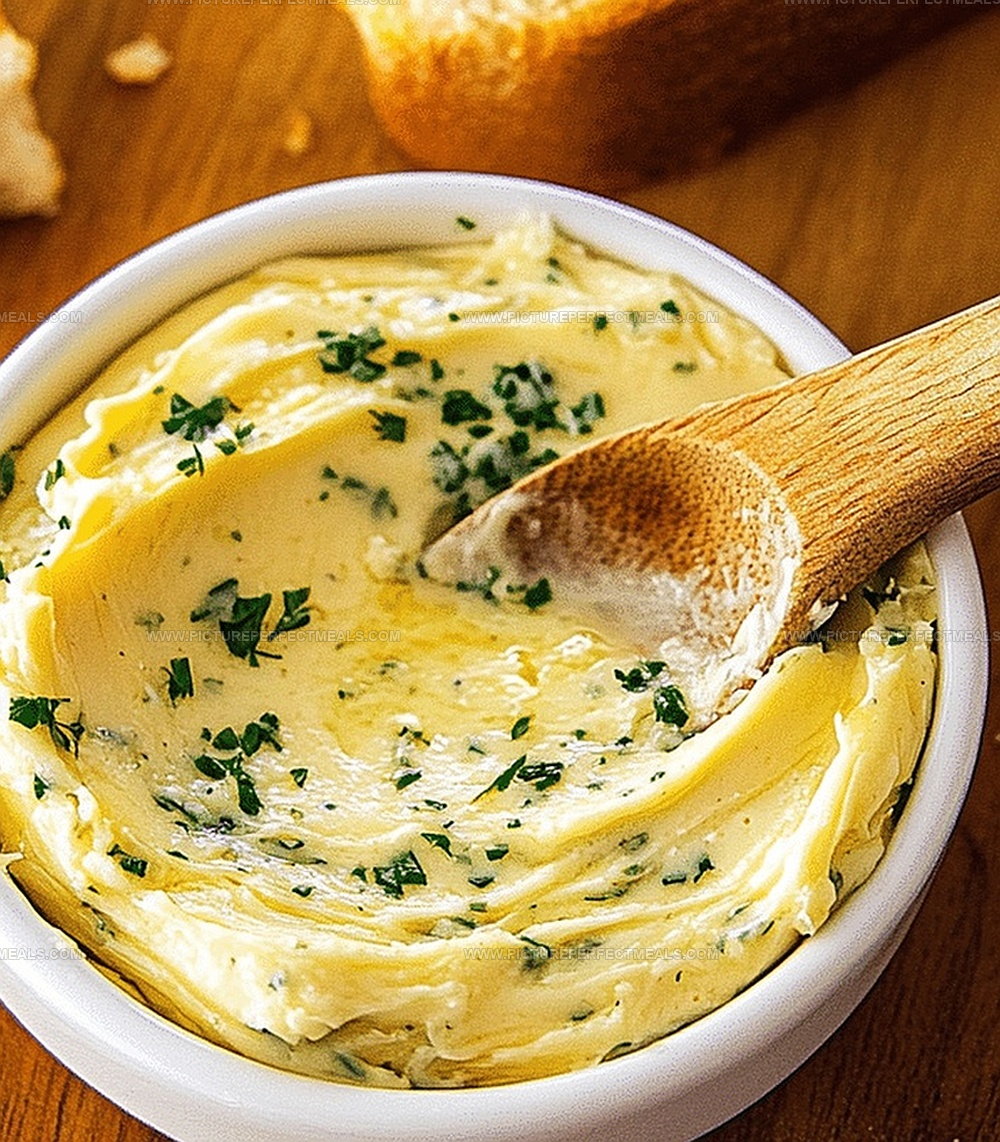 Quick & Tangy Mouthwatering Garlic Butter Spread Recipe - Picture ...