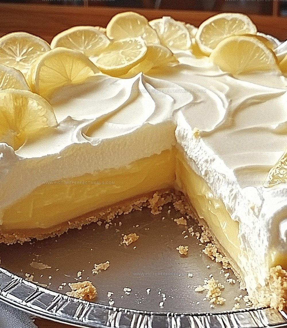 Zesty Cloud of Sunshine: Divine Lemon Angel Pie Recipe - Picture ...