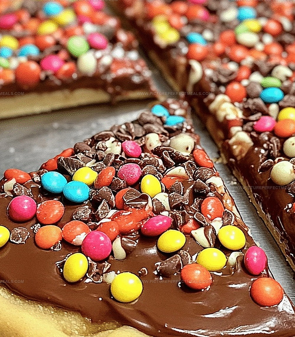 Heavenly Chocolate Candy Pizza Recipe for Sweet Cravings - Picture ...