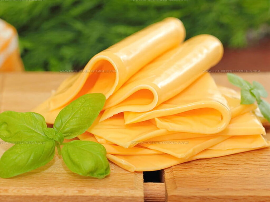 White or Yellow American: Cheese Texture and Taste - Picture Perfect Meals