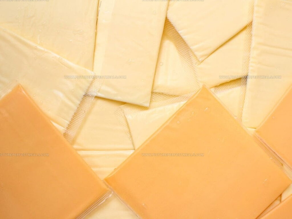 White or Yellow American: Cheese Texture and Taste - Picture Perfect Meals